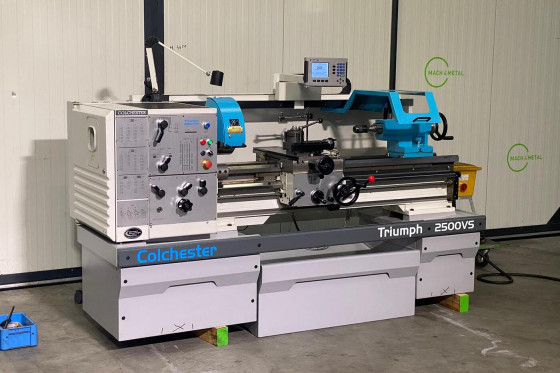 COLCHESTER - Triumph VS CNC lathe used | Mach4Metal