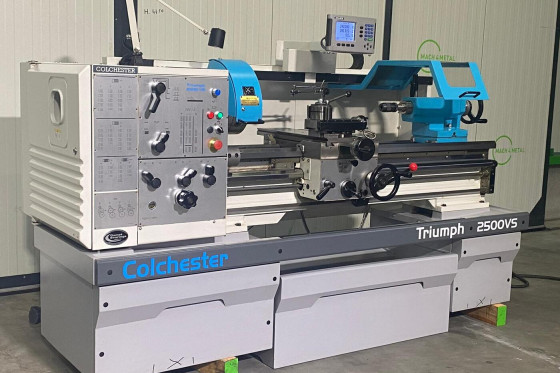COLCHESTER - Triumph VS CNC lathe used | Mach4Metal