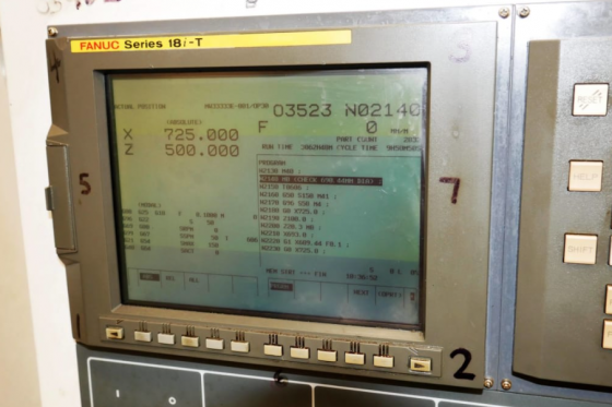 DAEWOO - Puma 600 CNC lathe used | Mach4Metal