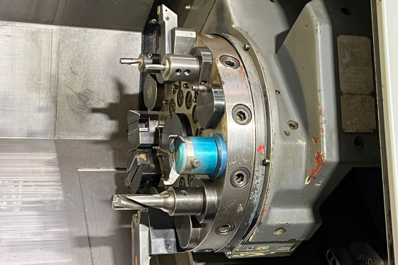 KIA Hyundai - SKT 21 LMS CNC Lathe with c-axis used | Mach4Metal