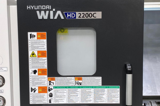 HYUNDAI - HD 2200 CNC lathe used | Mach4Metal