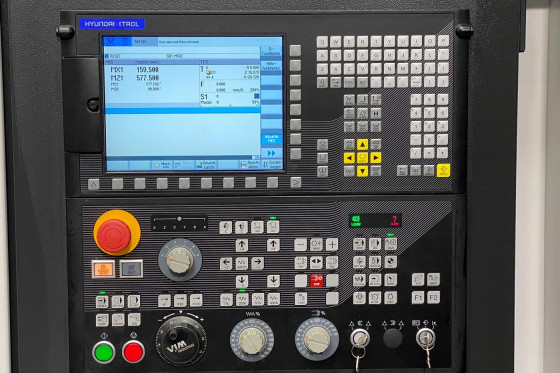 HYUNDAI - HD 2200 CNC lathe used | Mach4Metal