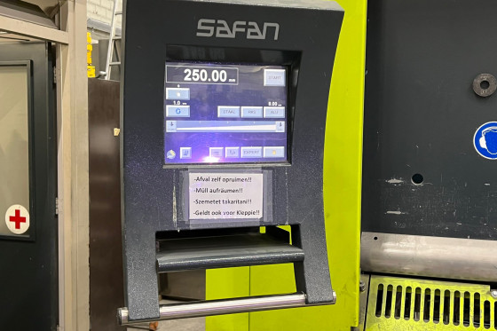 SAFAN DARLEY - M-Shear 310-13 TS 200 Tafelschere gebraucht | Mach4Metal