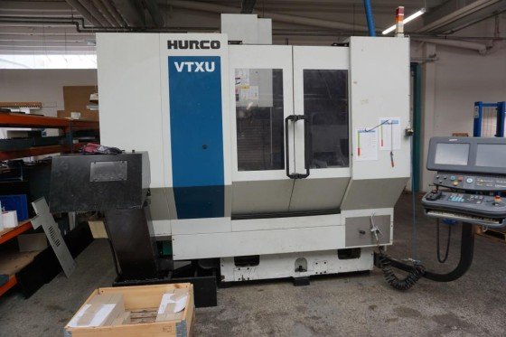 HURCO - VTXU 5-axis CNC machine (VMC) used | Mach4Metal
