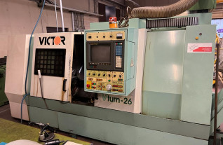 VICTOR - V-Turn 26 CNC lathe used | Mach4Metal