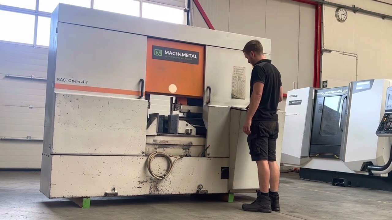 KASTO - Twin A4 Band saw used | Mach4Metal
