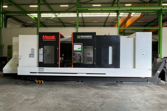 MAZAK - Quick Turn NEXUS 450 MY CNC Lathe with y-axis used | Mach4Metal