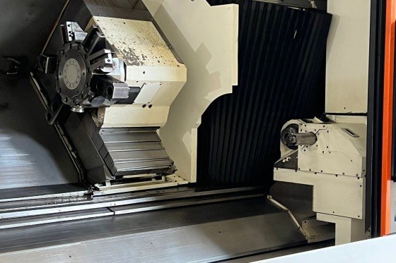 MAZAK - Quick Turn NEXUS 450 MY CNC Lathe with y-axis used | Mach4Metal