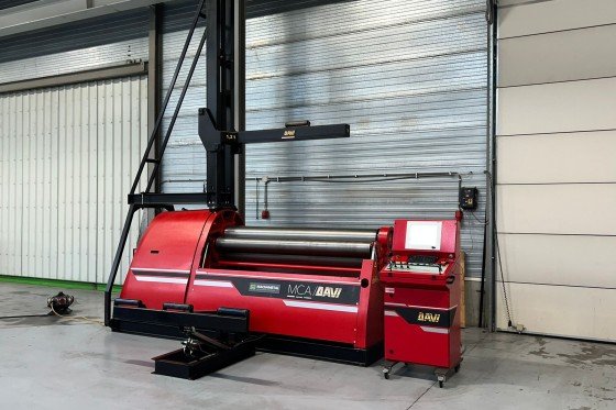 DAVI - MCA 2024 4 roll plate bender used | Mach4Metal