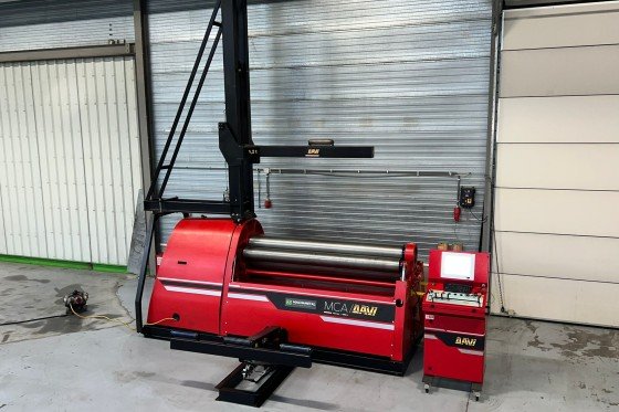 DAVI - MCA 2024 4 roll plate bender used | Mach4Metal