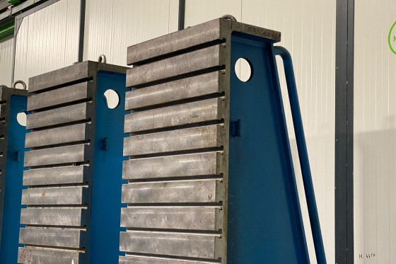 Angle plates 1000 x 800 x 2800 mm Angles plate used | Mach4Metal