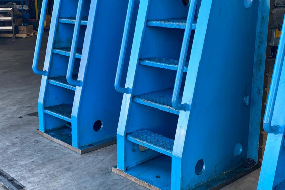 Angle plates 1000 x 800 x 2800 mm Angles plate used | Mach4Metal