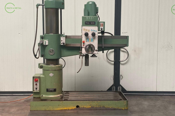G. BREDA - R 40 - 1200 Radial arm drill used | Mach4Metal