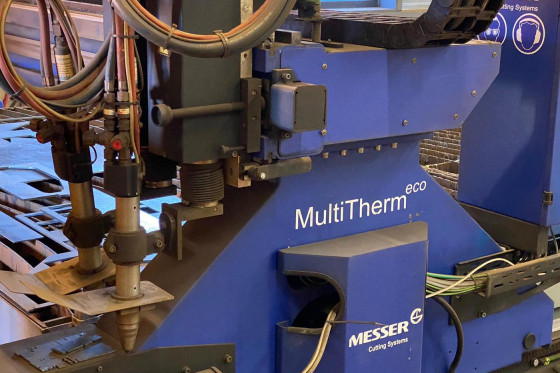 MESSER GRIESHEIM - THERMOCUT eco 3000 Plasma cutting table used ...