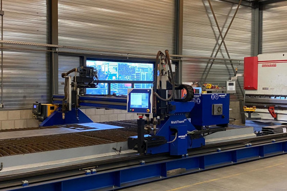MESSER GRIESHEIM - THERMOCUT eco 3000 Plasma cutting table used ...