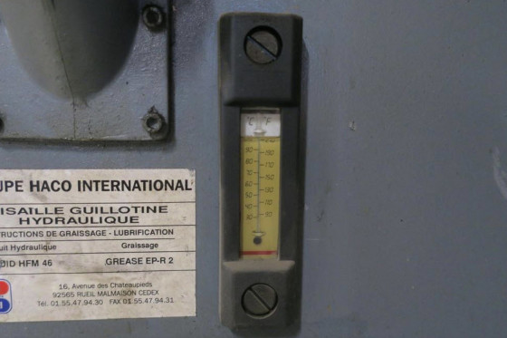 HACO - HSLX 4013 Guillotine used | Mach4Metal