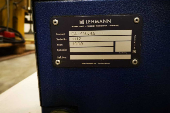 LEHMANN Metal cutting Tooling used | Mach4Metal