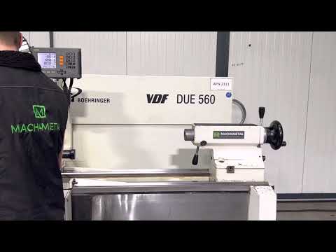 VDF BOEHRINGER - DUE 560 Centre lathe used | Mach4Metal