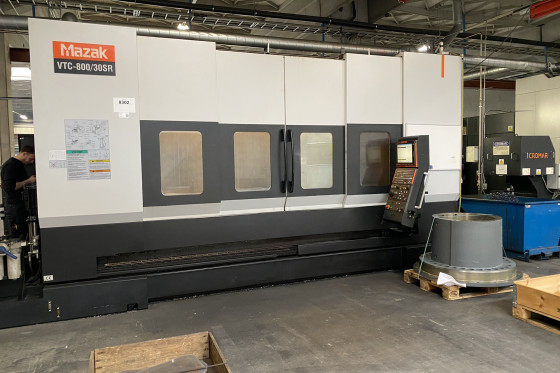 MAZAK - VTC 800 - 30 SR 3-axis CNC machine (VMC) used | Mach4Metal