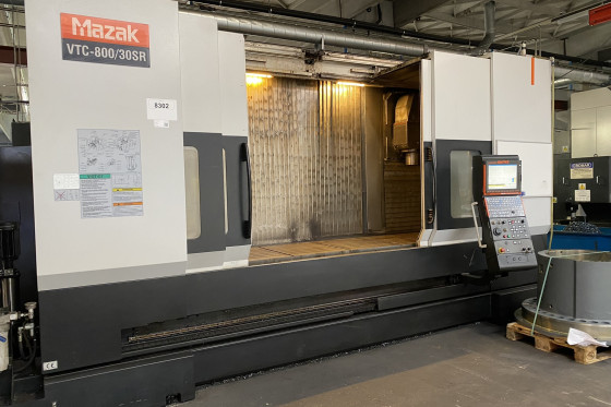 MAZAK - VTC 800 - 30 SR 3-axis CNC machine (VMC) used | Mach4Metal