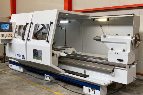 WEILER - E 110 x 3000 Teach-in lathe used | Mach4Metal