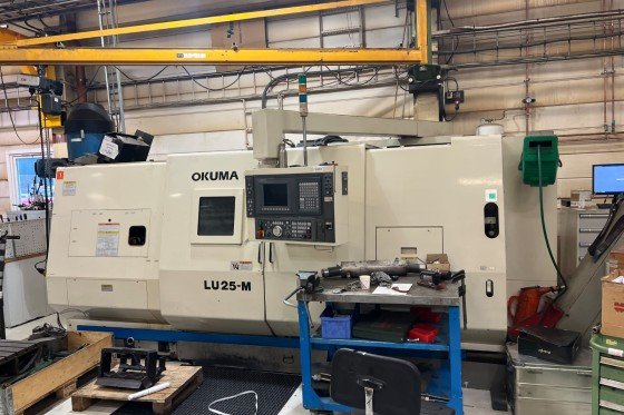 Okuma - LU 25 M CNC Lathe with c-axis used | Mach4Metal