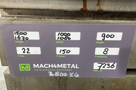 CORREA - Box Table Box table used | Mach4Metal