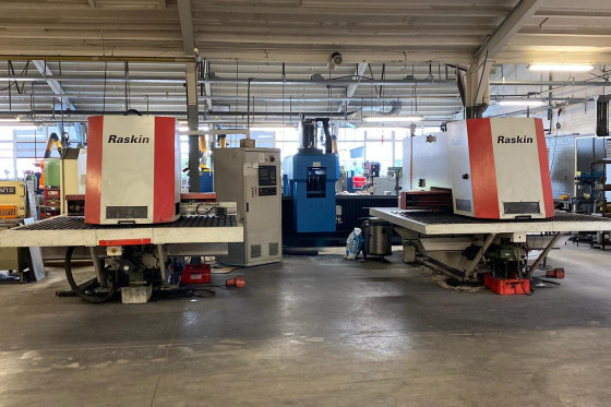 RASKIN - RT 210 / 12 Nibbling machine used | Mach4Metal