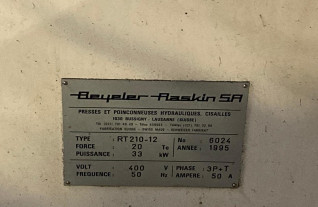 RASKIN - RT 210 / 12 Nibbling machine used | Mach4Metal