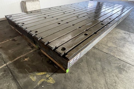 STOLLE - STOLLE T slotted bed plate used | Mach4Metal