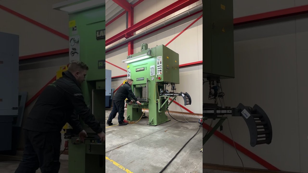 Lauffer - RPT 100 Hydraulic press used | Mach4Metal
