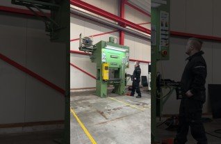 Lauffer - RPT 100 Hydraulic press used | Mach4Metal