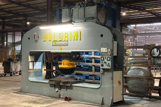 BOLDRINI - PAO 165 x 3500 Flanging and dishing machine used | Mach4Metal