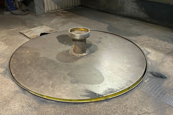 SAF Kjellberg - RG 6000 Flanging and dishing machine used | Mach4Metal