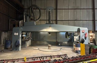 SAF Kjellberg - RG 6000 Flanging and dishing machine used | Mach4Metal