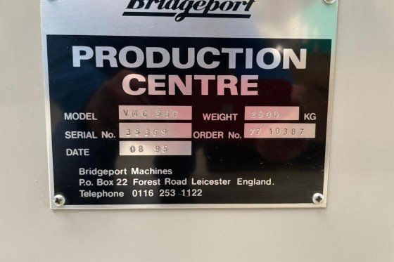 BRIDGEPORT - VMC 560 3-axis CNC machine (VMC) used | Mach4Metal