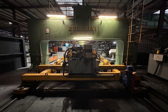 BOLDRINI - PAO 400 / 6100 Flanging and dishing machine used | Mach4Metal
