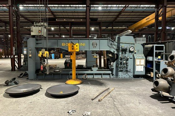 BOLDRINI - RIBO 18 NSF Flanging and dishing machine used | Mach4Metal