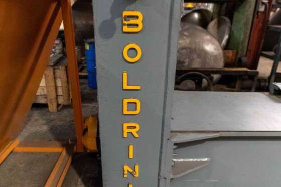 BOLDRINI - RIBO 18 NSF Flanging and dishing machine used | Mach4Metal