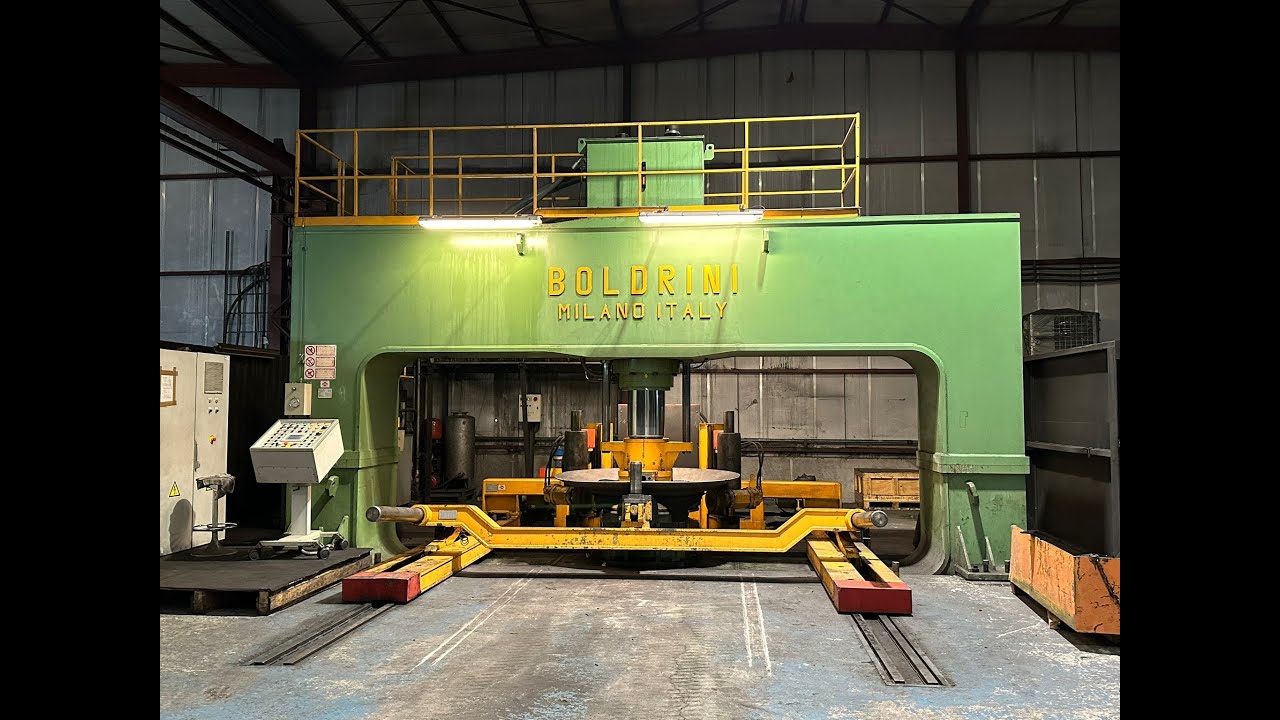 BOLDRINI - PAO 400 / 6100 Flanging and dishing machine used | Mach4Metal