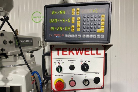 Maximart - Tekwell Milling machine used | Mach4Metal