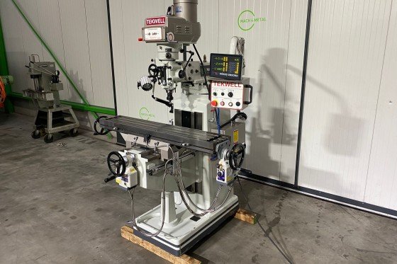 Maximart - Tekwell Milling machine used | Mach4Metal
