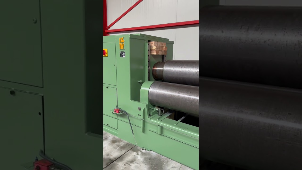 FACCIN - 3 HAV 3050 3 roll plate bender used | Mach4Metal