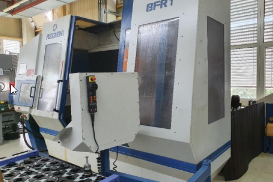 Reiden - BFR 1 5-axis CNC machine (VMC) used | Mach4Metal