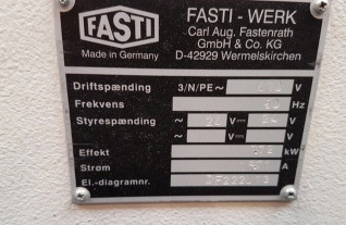 FASTI - 222 Folding machine used | Mach4Metal