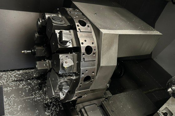 SPINNER - TC 800 MC CNC Lathe with c-axis used | Mach4Metal