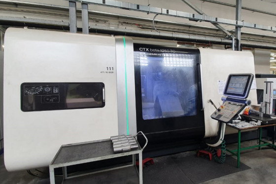 GILDEMEISTER - CTX beta 1250 TC 4A CNC lathe used | Mach4Metal