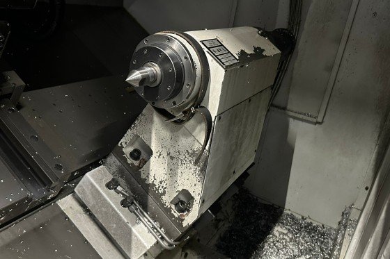 SPINNER - TC 800 MC CNC Lathe with c-axis used | Mach4Metal