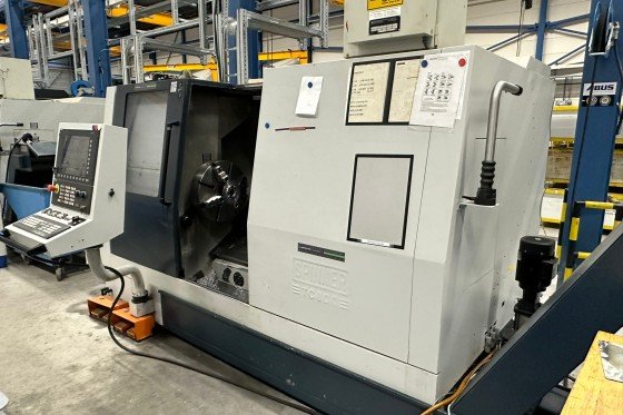 SPINNER - TC 800 MC CNC Lathe with c-axis used | Mach4Metal