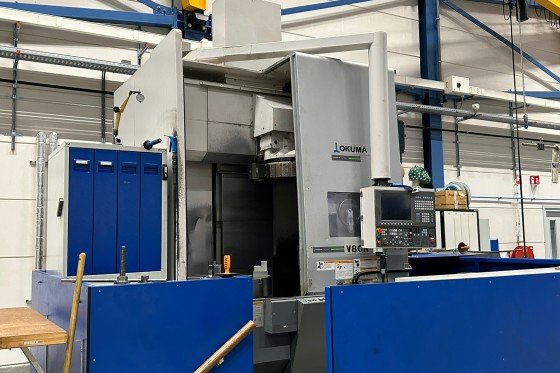 Okuma - V80R CNC Vertical lathe used | Mach4Metal